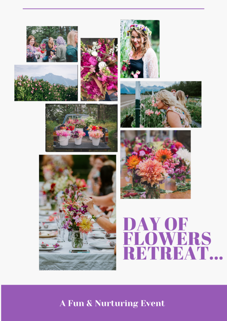 Flower Retreat | We are small scenic flower farm located in Palmer ...